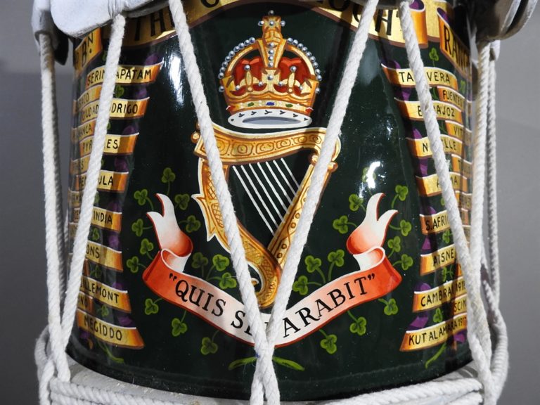 Irish Connaught Rangers Regimental Drum dated 1916 – Michael D Long Ltd ...