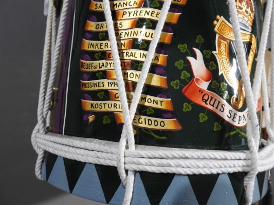 Irish Connaught Rangers Regimental Drum dated 1916 – Michael D Long Ltd ...