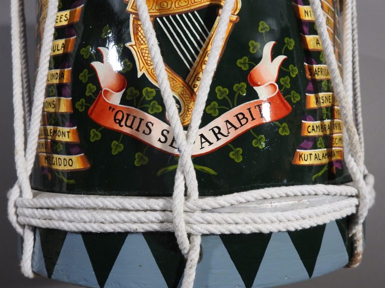 Irish Connaught Rangers Regimental Drum dated 1916 – Michael D Long Ltd ...