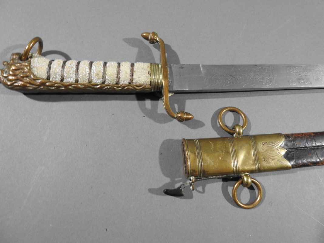 Victorian Submariners Midshipmans Dirk – Michael D Long Ltd | Antique ...