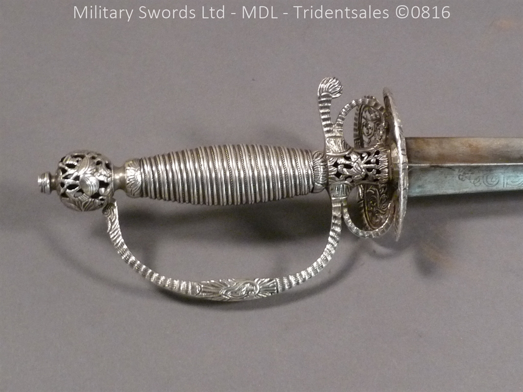 Silver Hilted English 18th Century Sword – Michael D Long Ltd | Antique ...