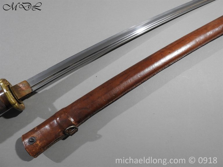 Japanese WW2 Tank Officer’s Sword – Michael D Long Ltd | Antique Arms ...