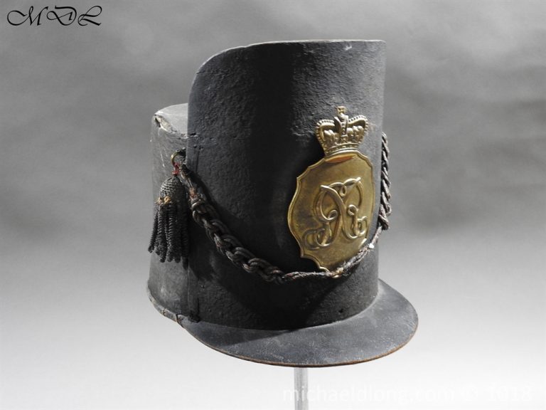 British 1814 Belgic “Waterloo” Shako – Michael D Long Ltd | Antique ...