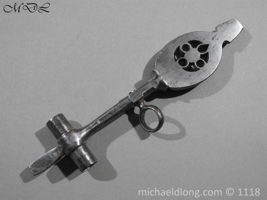 Wheelock Combination Key – Michael D Long Ltd | Antique Arms & Armour