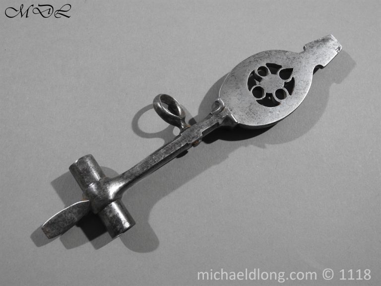 Wheelock Combination Key – Michael D Long Ltd | Antique Arms & Armour