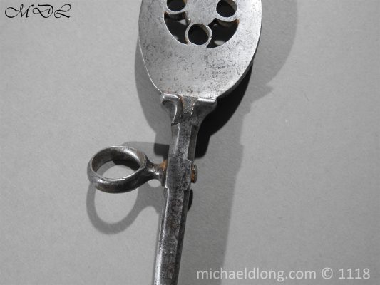 Wheelock Combination Key – Michael D Long Ltd | Antique Arms & Armour