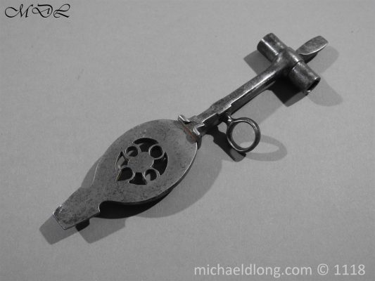 Wheelock Combination Key – Michael D Long Ltd | Antique Arms & Armour