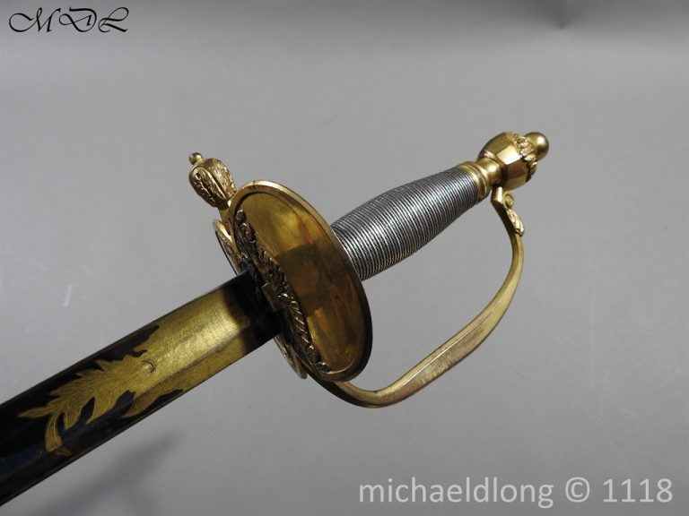 British 1796 Infantry Officer’s sword – Michael D Long Ltd | Antique ...
