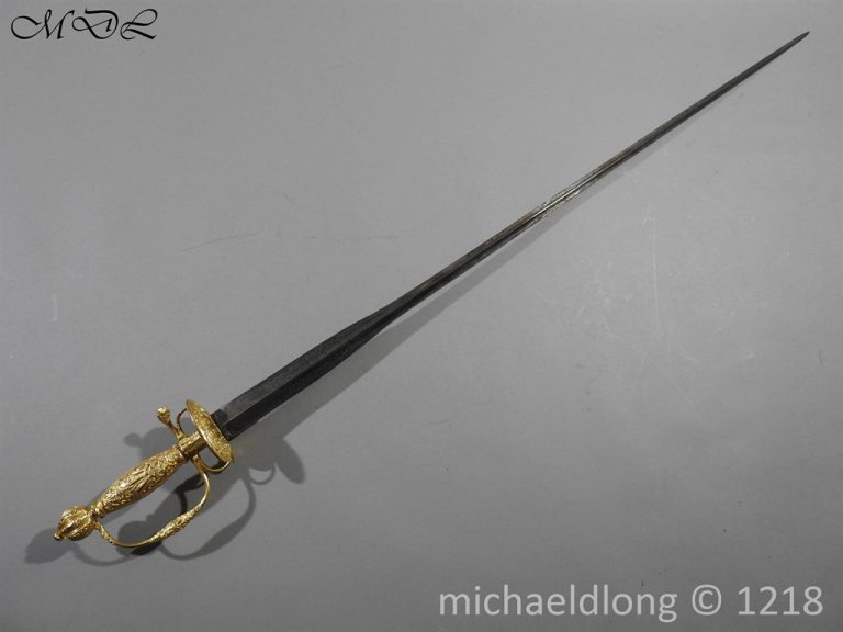 French Gilt 18th Century Small Sword – Michael D Long Ltd | Antique ...
