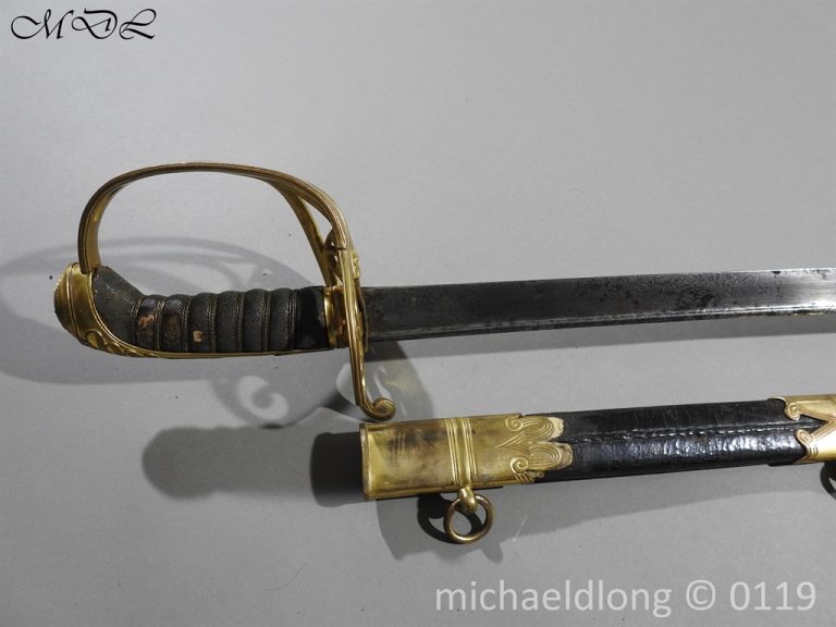 William IV British 1822 Infantry Officer`s Sword – Michael D Long Ltd ...