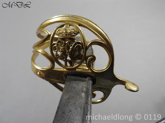 William IV British 1822 Infantry Officer`s Sword – Michael D Long Ltd ...