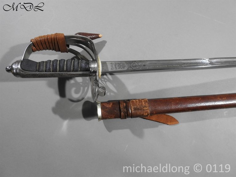Welsh Guards WW1 Presentation Sword – Michael D Long Ltd | Antique Arms ...