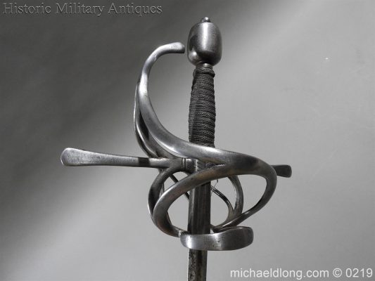 European Swept Hilt Rapier – Michael D Long Ltd | Antique Arms & Armour