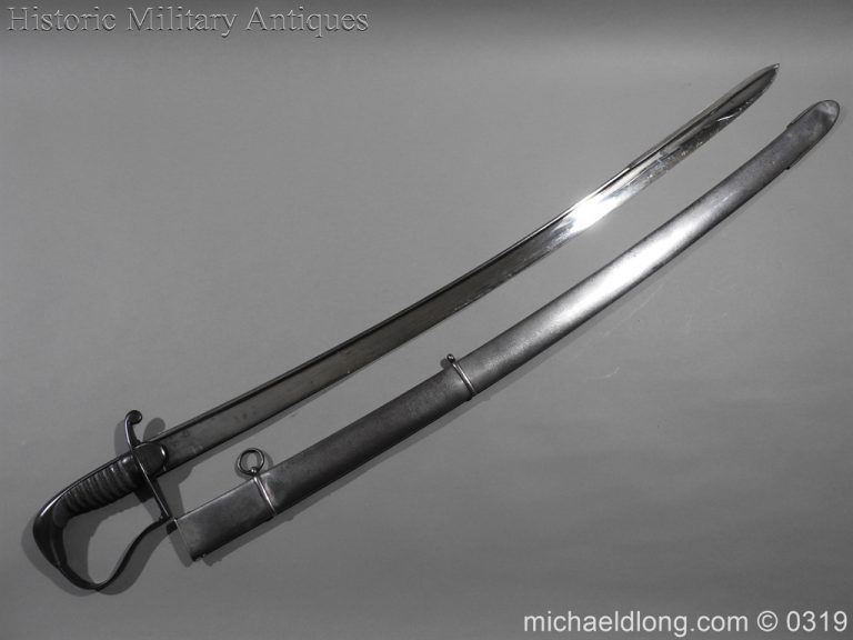 1796 British Officer’s Light Cavalry Pipe back Sword – Michael D Long ...