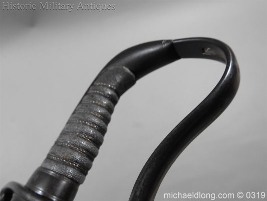 1796 British Officer’s Light Cavalry Pipe back Sword – Michael D Long ...