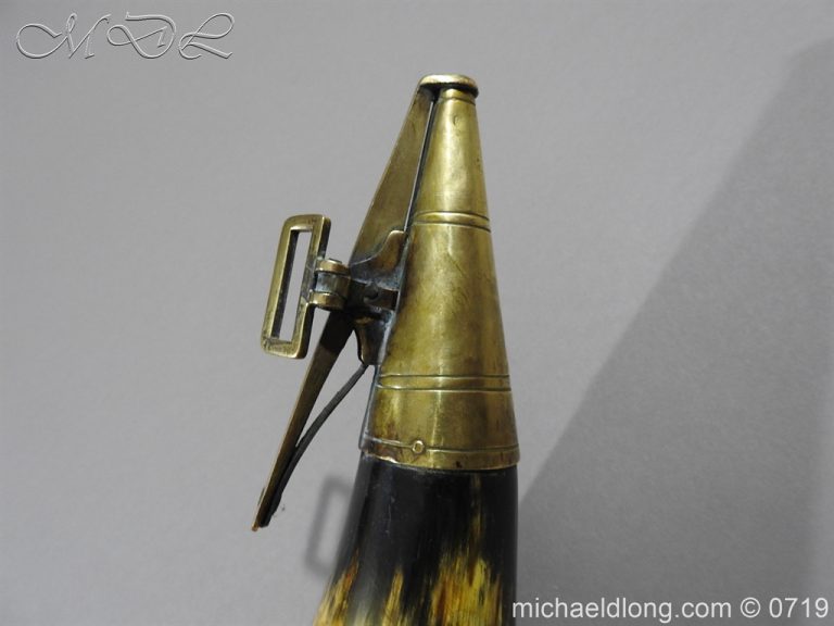 British Canon Priming Flask – Michael D Long Ltd | Antique Arms & Armour