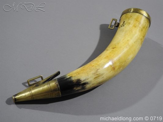 British Canon Priming Flask – Michael D Long Ltd | Antique Arms & Armour