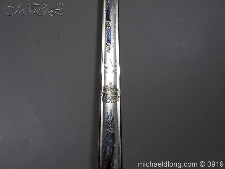 RAF Officer’s Sword ER2 – Michael D Long Ltd | Antique Arms & Armour