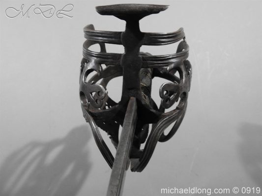 English Basket Hilt Cavalry Sword c 1740 – Michael D Long Ltd | Antique ...