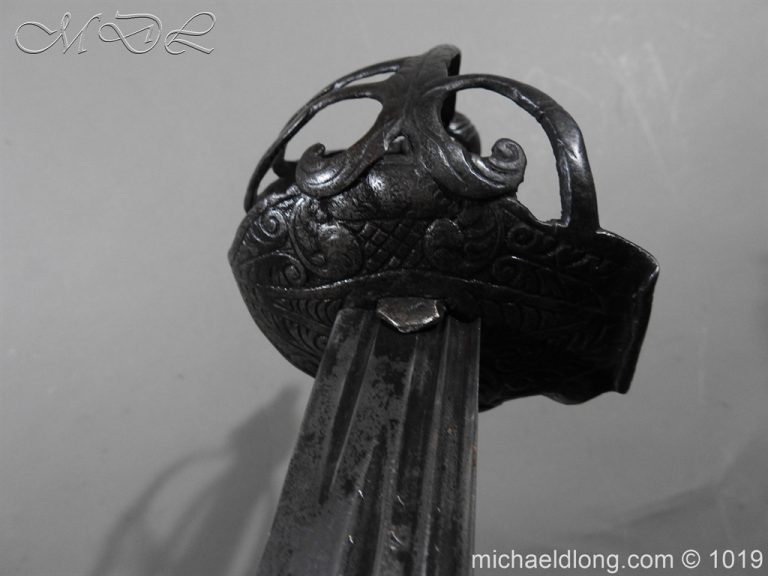 English Mortuary Hilted Broadsword 17th Century – Michael D Long Ltd ...