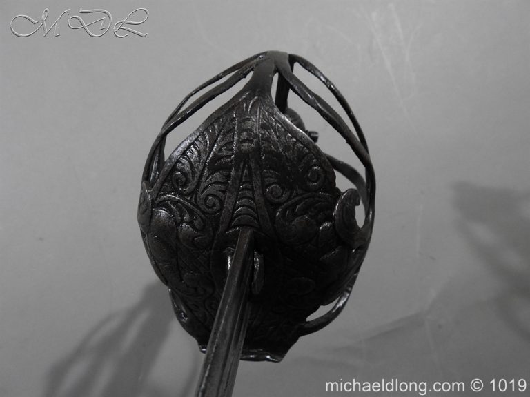 English Mortuary Hilted Broadsword 17th Century – Michael D Long Ltd ...
