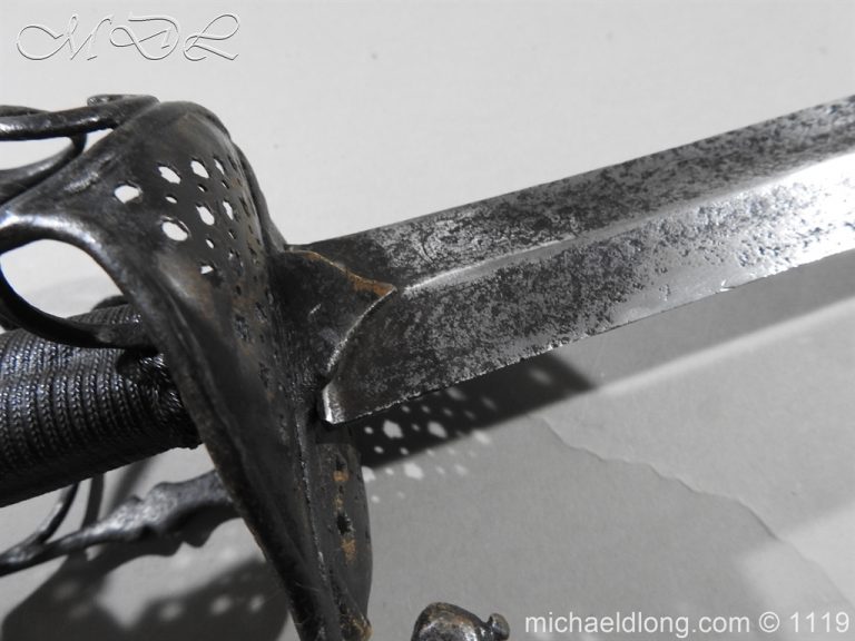 German Cavalry Broadsword c 1700 – Michael D Long Ltd | Antique Arms ...