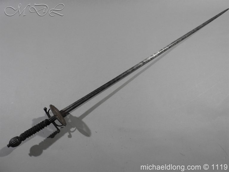 German Duelling Sword c 1675 – Michael D Long Ltd | Antique Arms & Armour