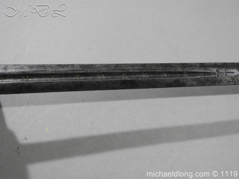 German Duelling Sword c 1675 – Michael D Long Ltd | Antique Arms & Armour