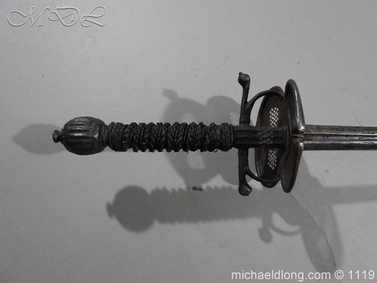 German Duelling Sword c 1675 – Michael D Long Ltd | Antique Arms & Armour