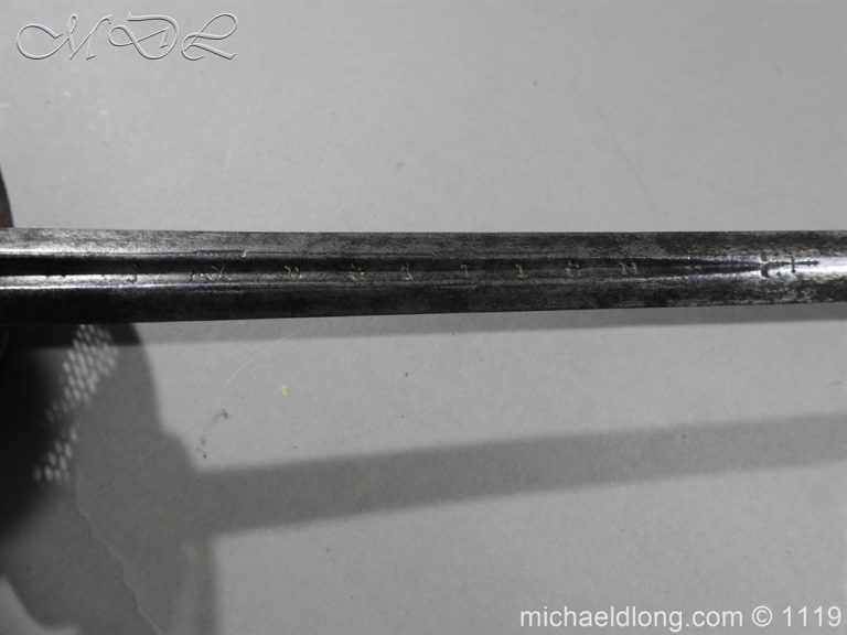 German Duelling Sword c 1675 – Michael D Long Ltd | Antique Arms & Armour
