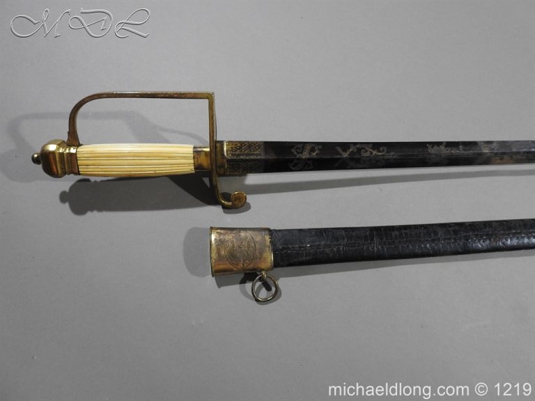 1786 Pattern Officer’s Sword by Woolley – Michael D Long Ltd | Antique ...