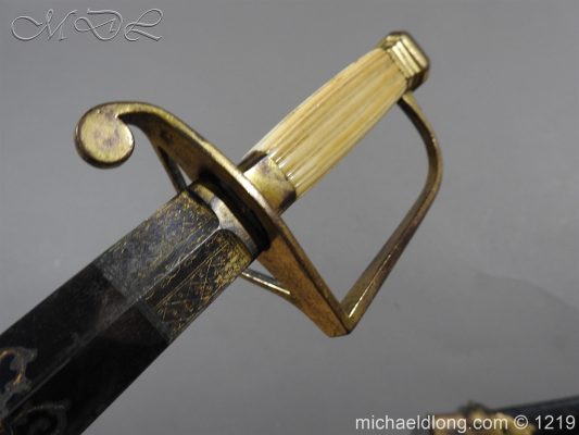 1786 Pattern Officer’s Sword by Woolley – Michael D Long Ltd | Antique ...