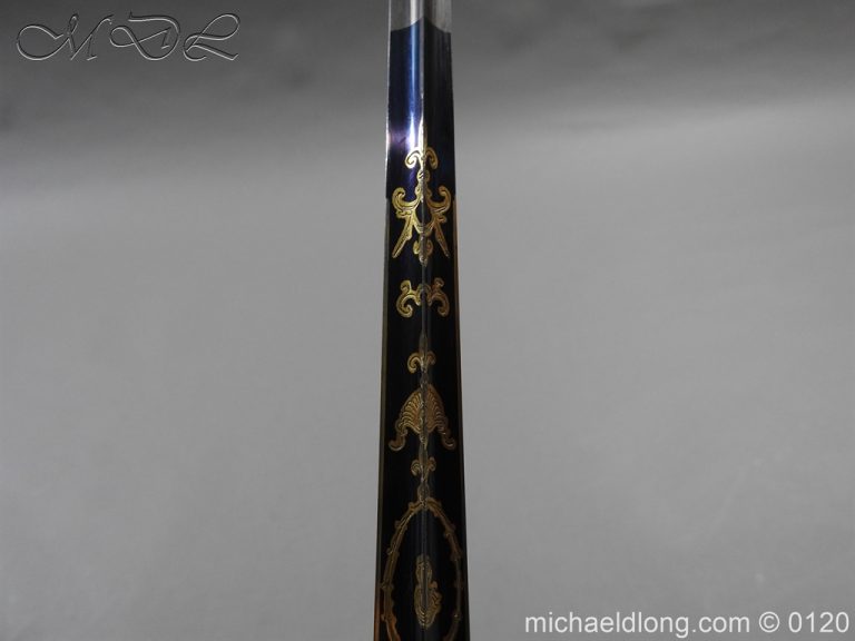 English Blue and Gilt Small Sword by Jeffery c 1780 – Michael D Long ...
