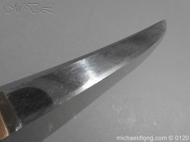 Japanese Tanto in Curved Wood Mounts – Michael D Long Ltd | Antique ...