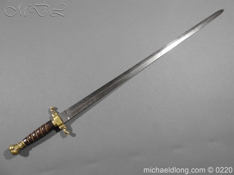 English Pillow Sword – Michael D Long Ltd | Antique Arms & Armour