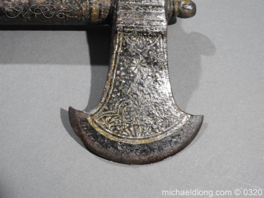 Persian 18th century Tabar War Axe – Michael D Long Ltd | Antique Arms ...