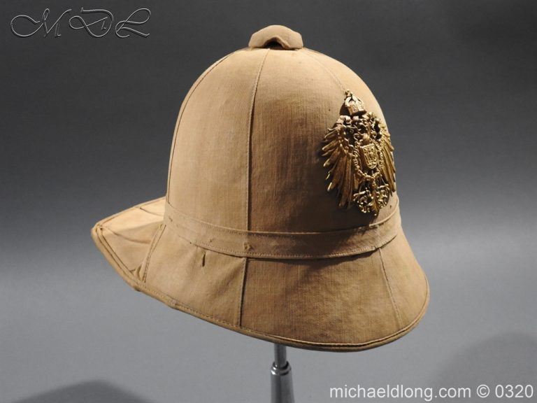 Imperial German Tropical Helmet – Michael D Long Ltd | Antique Arms ...