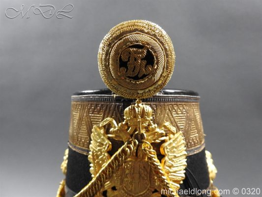 Austrian Infantry Officer’s Shako – Michael D Long Ltd | Antique Arms ...