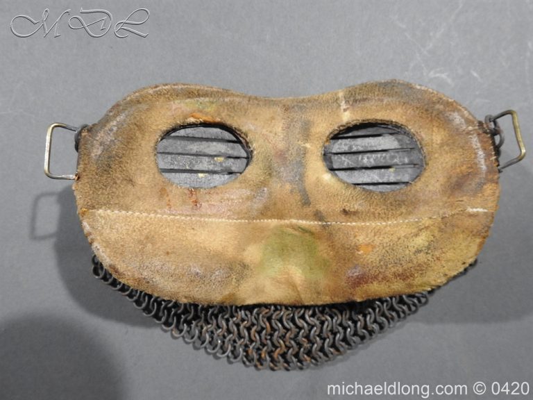 British WW1 Tank Crew Splatter Mask – Michael D Long Ltd | Antique Arms ...