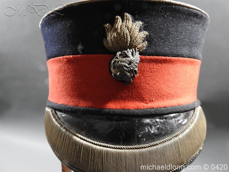 Royal Welsh Fusiliers Officer’s Forage Cap – Michael D Long Ltd ...