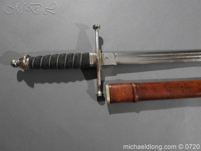 Scottish Cross Hilt Sword London Scottish Rifle Volunteers – Michael D ...