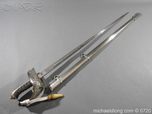 British Victorian 1897 Officers Sword – Michael D Long Ltd | Antique ...