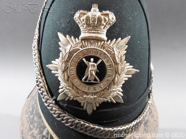 Dundee Highlanders Victorian Green Cloth Helmet – Michael D Long Ltd ...