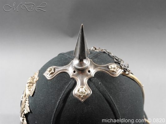 Dundee Highlanders Victorian Green Cloth Helmet – Michael D Long Ltd ...