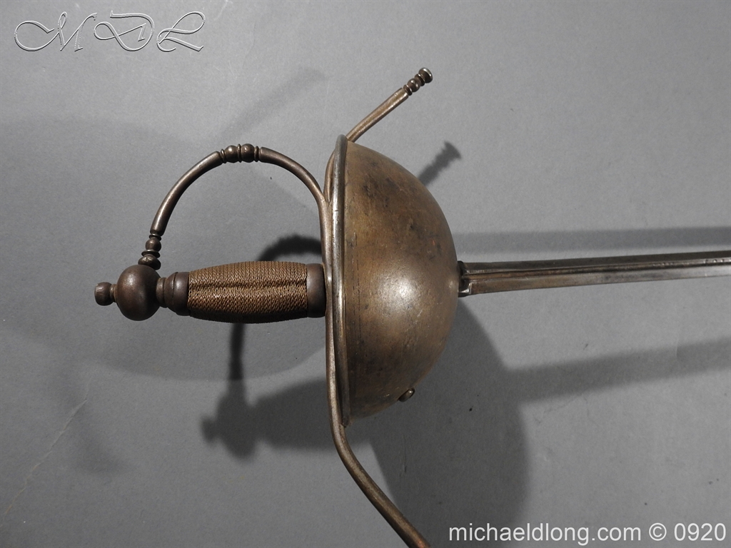 Spanish Cup Hilt Rapier – Michael D Long Ltd | Antique Arms & Armour