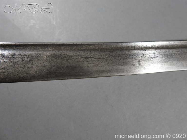 British Cambridge Military Hanger c1740 – Michael D Long Ltd | Antique ...