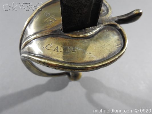 British Cambridge Military Hanger c1740 – Michael D Long Ltd | Antique ...