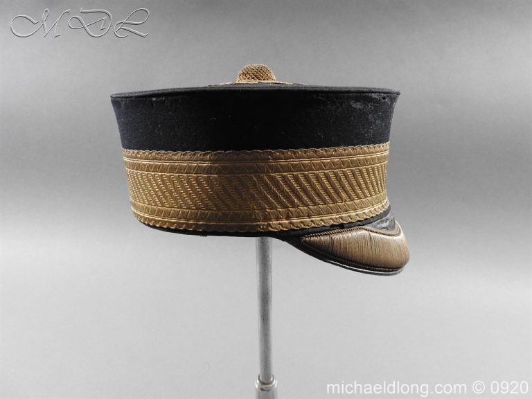 British Victorian Staff Officer’s Peaked Forage Cap – Michael D Long ...