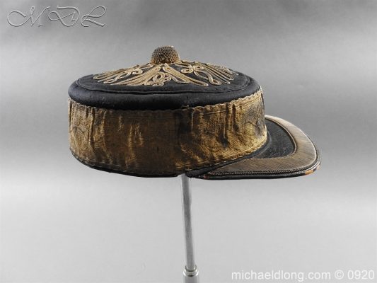 Victorian 2nd Dragoon Guards Peaked Forage Cap – Michael D Long Ltd ...
