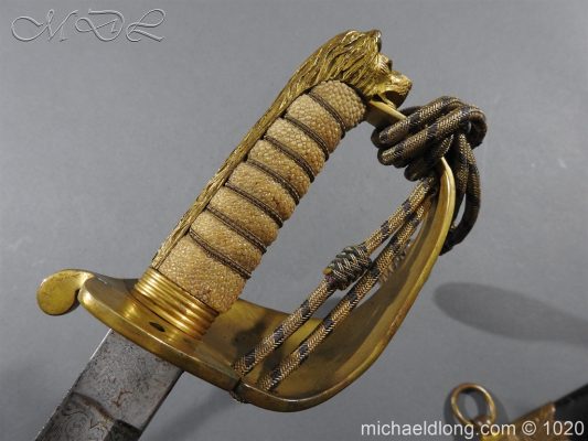 British Officer’s Naval Sword – Michael D Long Ltd | Antique Arms & Armour